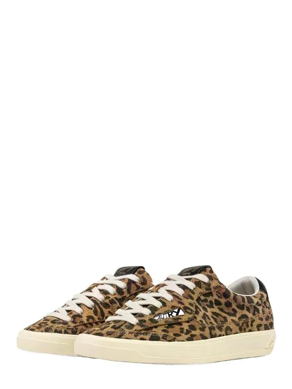AUTRY Windscape Leopard-print Sneakers - Neutrals
