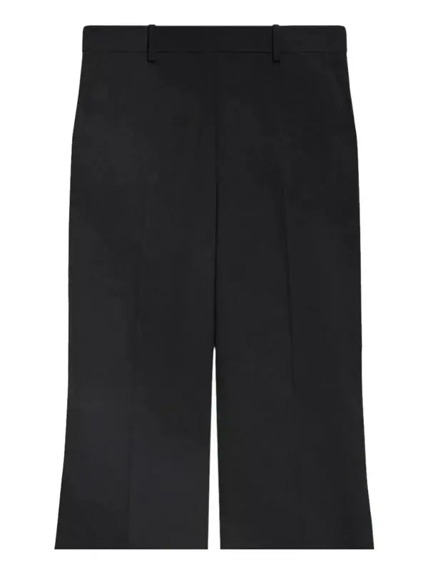 Theory Fluid Flare Trousers - Black