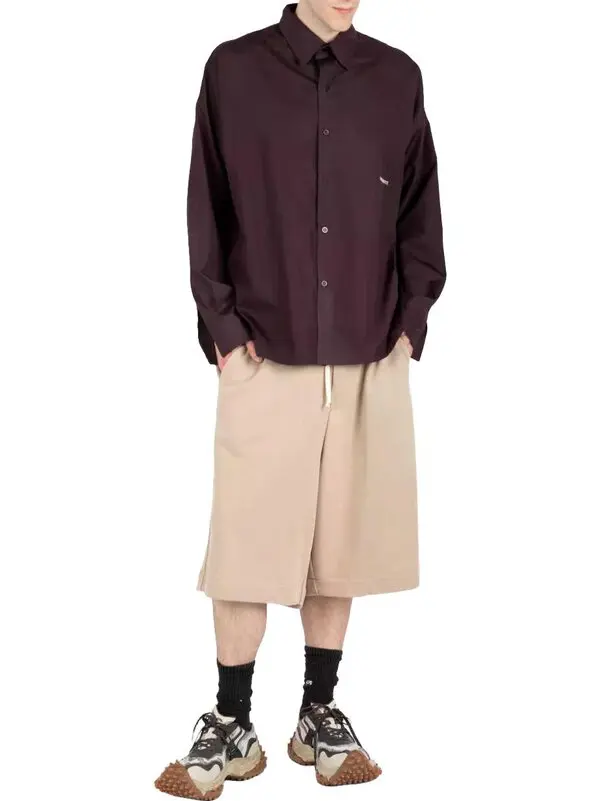 SOCIETE ANONYME Oversized Buttoned Shirt - Red