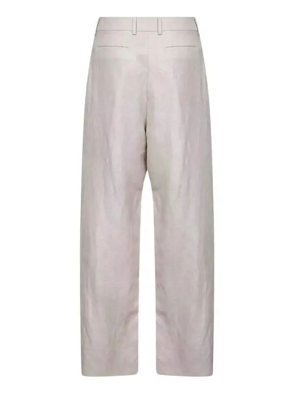 PT TORINO Pleated Trousers - Neutrals