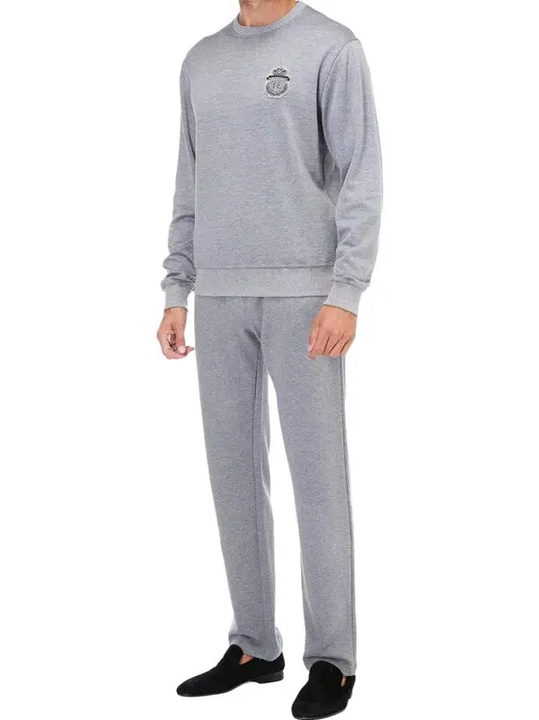 BILLIONAIRE Crew-neck Sweatshirt - Grey