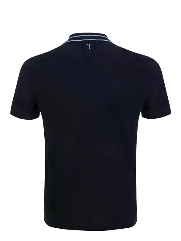 BILLIONAIRE Cotton Polo Shirt - Blue