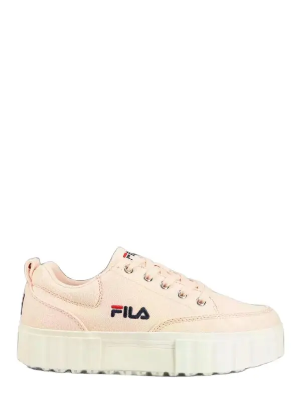 FILA Logo Platform Sneakers - Pink