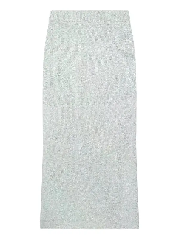A.L.C. Loren Knitted Skirt - Blue