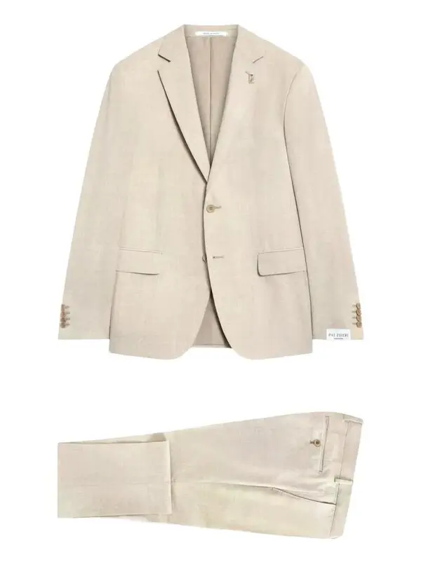 Pal Zileri Notched Patch Jacket - Neutrals