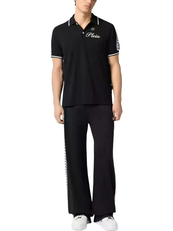 Philipp Plein Side-stripe Track Pants - Black