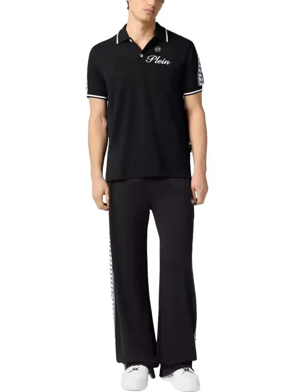 Philipp Plein Side-stripe Track Pants - Black