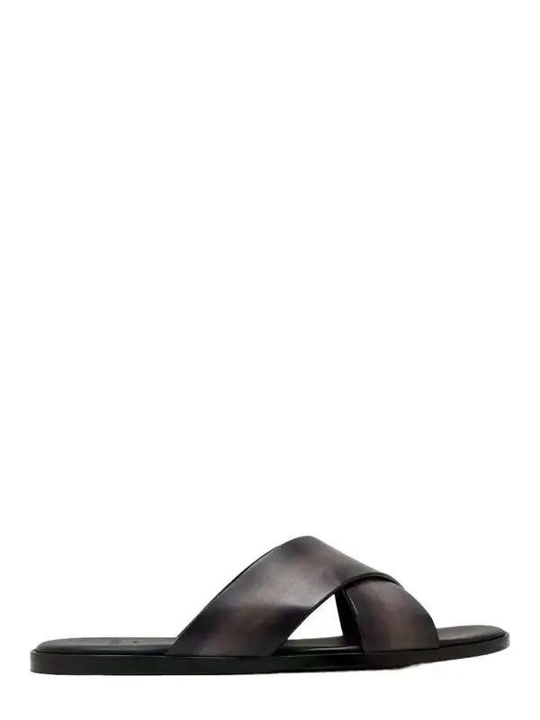 Magnanni Criss-cross Sandals - Grey