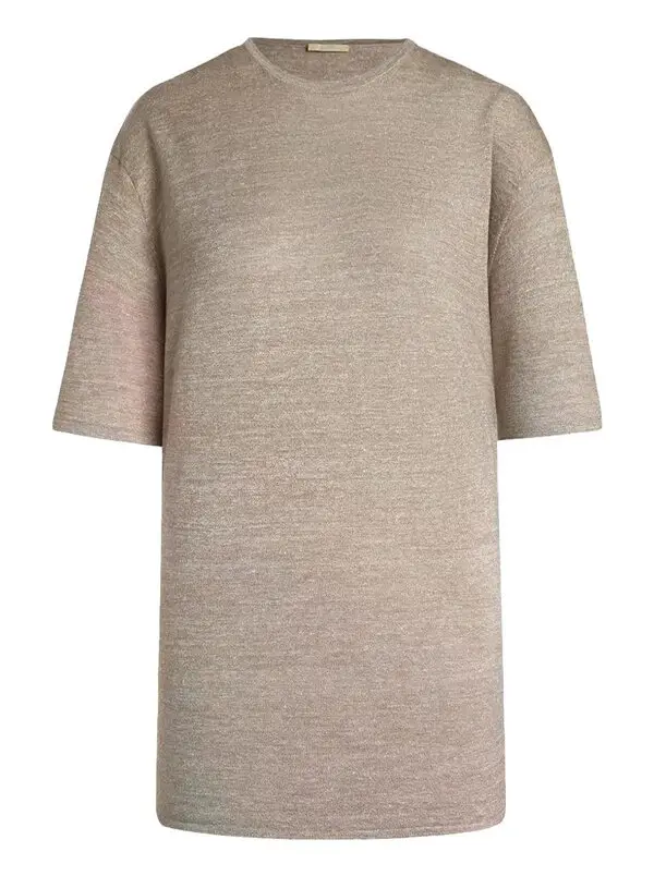 12 STOREEZ Crew-neck T-shirt - Neutrals