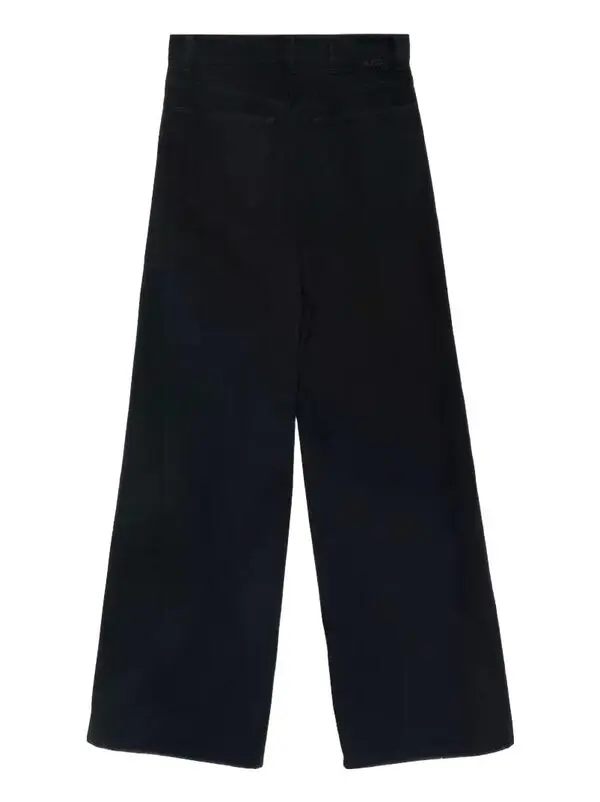 A.p.c. Clyde Wide Leg Jeans - Blue