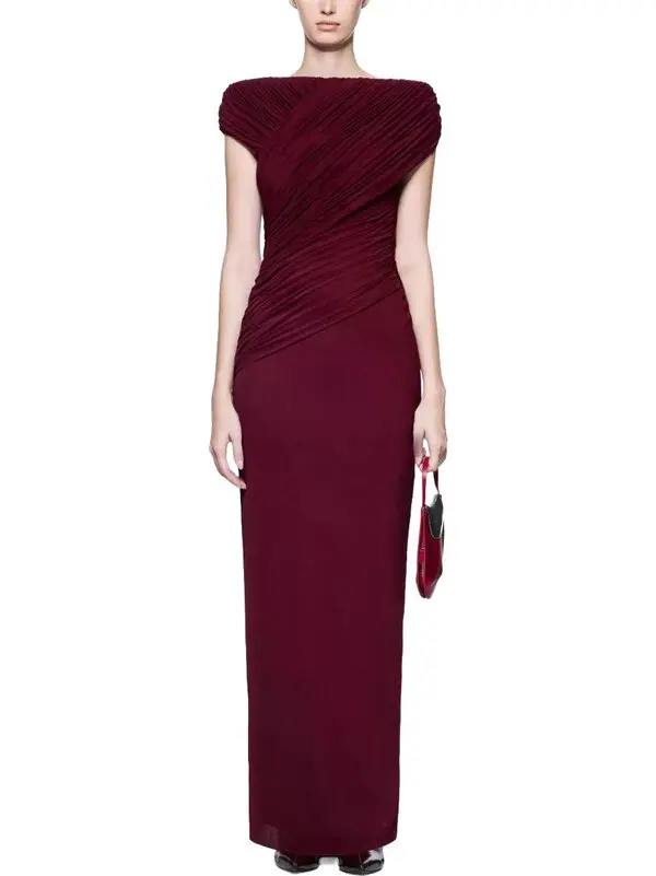 CHATS BY C.DAM Meriel Maxi Dress - Red