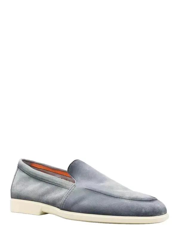 Santoni Malibu Slip-on Loafers - Blue