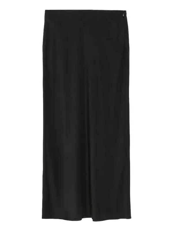 TOM FORD Silk Maxi Skirt - Black
