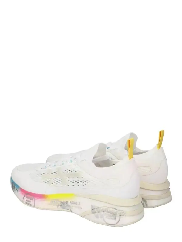 Premiata Moerun Mesh-panel Sneakers - Neutrals