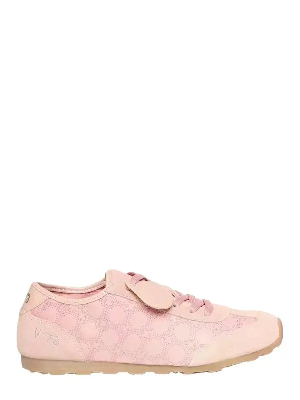 V°73 Foldy Monogram-pattern Sneakers - Pink