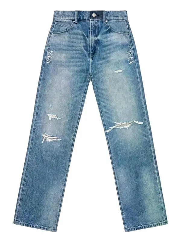 RtA Jonas Distressed Jeans - Blue