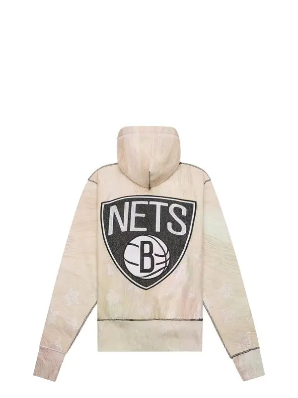 ADVISORY BOARD CRYSTALS Wood Grain Star-print Hoodie - Neutrals