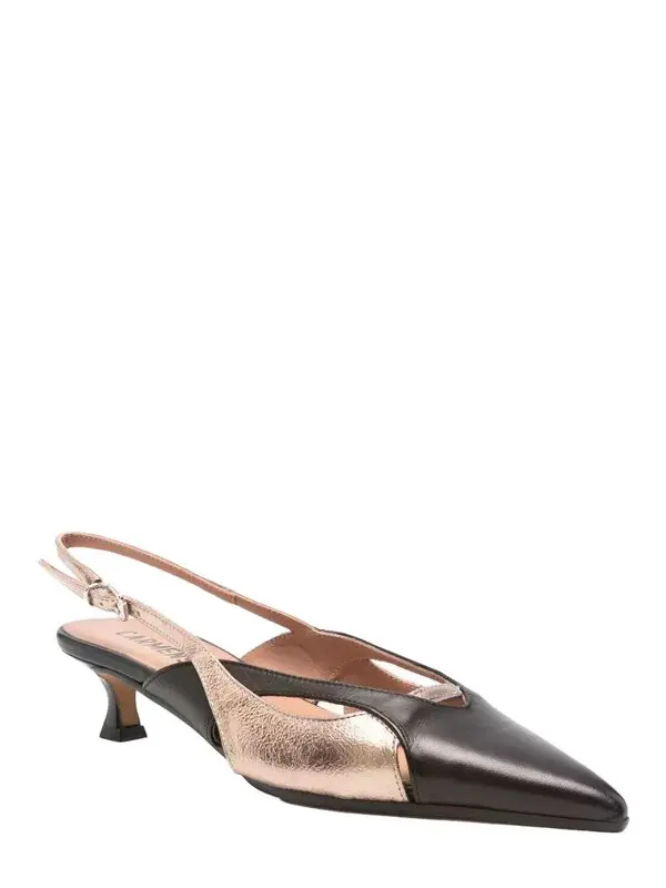 CARMENS Pointed-toe Mules - Black