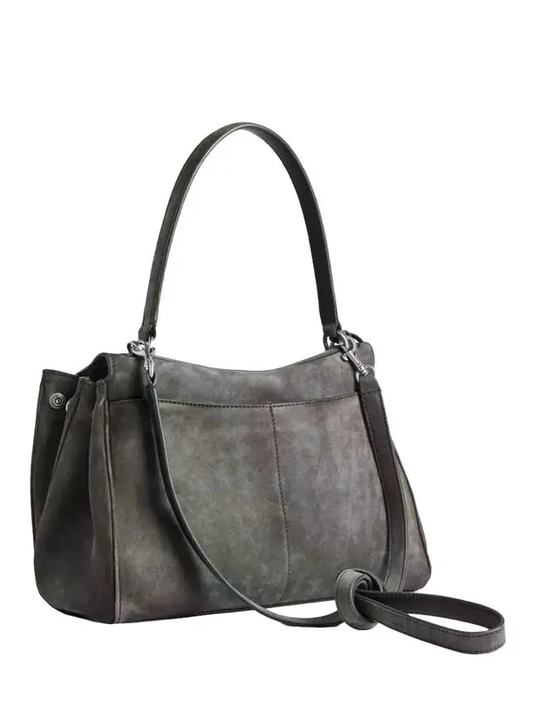 Balenciaga Rodeo Suede Shoulder Bag - Grey