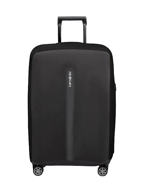 SAMSONITE Ta Revolution Medium Foldable Stretch-woven Luggage Cover - Black