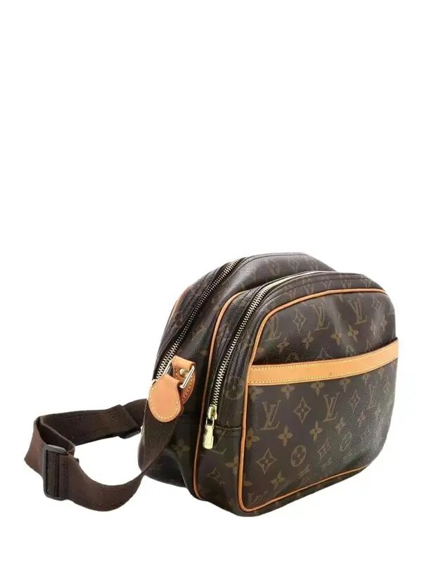 LOUIS VUITTON Reporter Pm Monogram Canvas Crossbody Bag - Brown