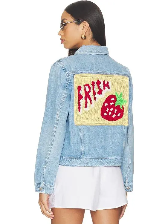 MOTHER The Bruiser Jacket In . Also - Blue
