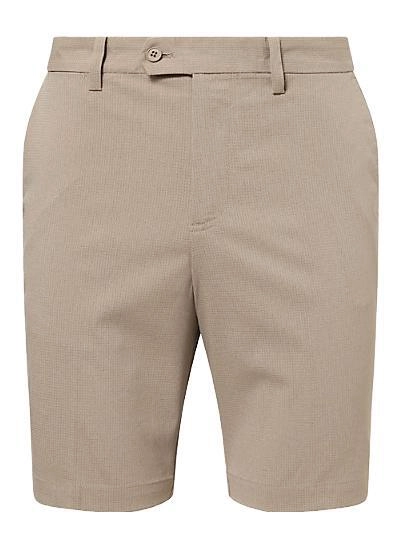 J. Lindeberg Vent Mid-rise Woven Shorts - Brindle