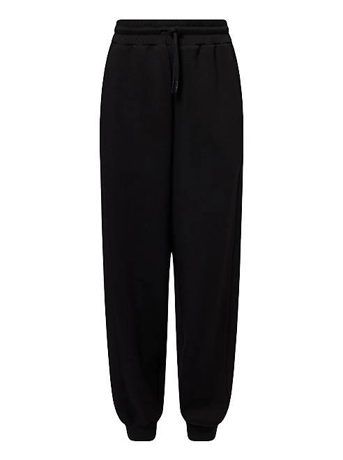 NOW YOU LIVE Uppingham Relaxed-fit Jogging Bottoms - Black