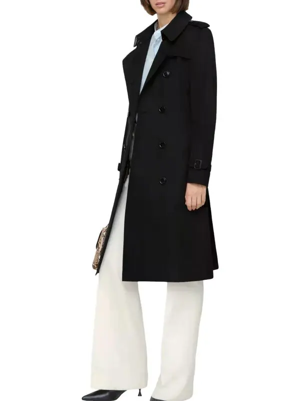Burberry Heritage Trench Coat - Black