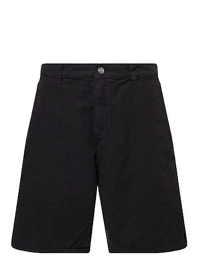 Carhartt Work In Progress Walter Patch-pocket Cotton Shorts - Black