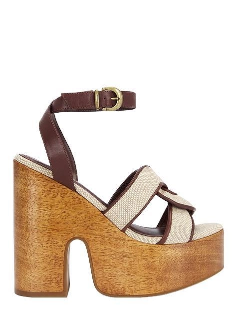 Schutz Rita Cutout Sandal In . Also - Brown