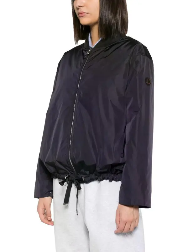 SAVE THE DUCK Aisha Drawstring-hem Bomber Jacket - Blue