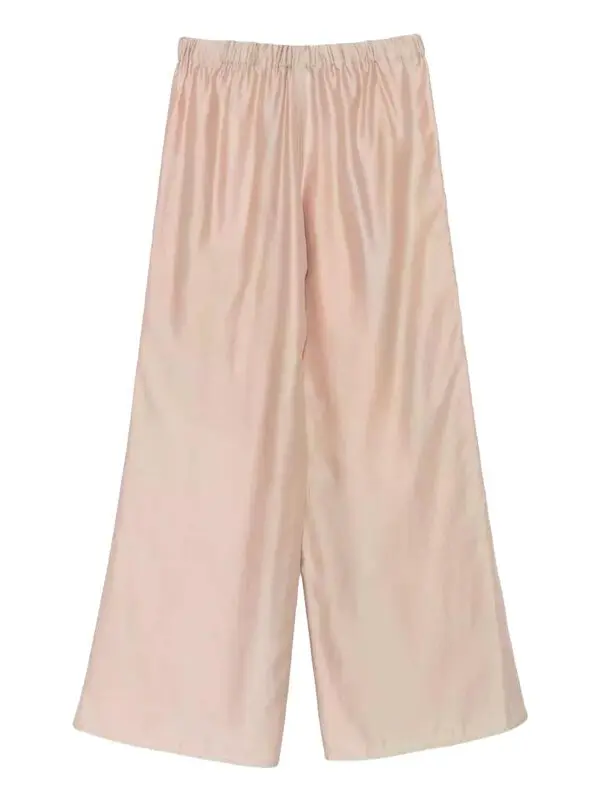 Seventy Elasticated Waistband Wide-leg Trousers - Neutrals
