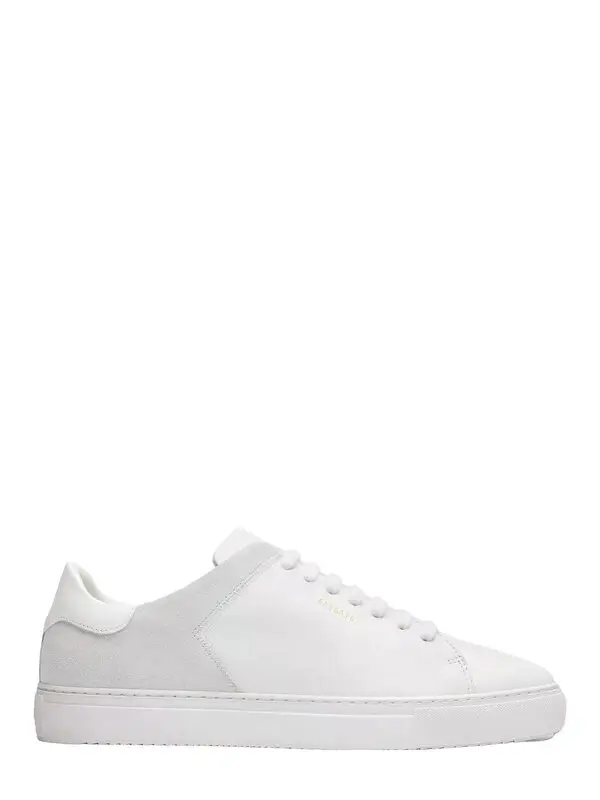 Axel Arigato Clean 90 Suede Panel Sneakers - White