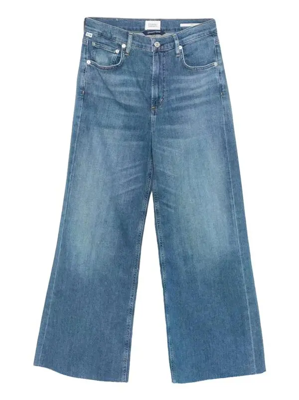 Citizens Of Humanity Lyra Raw-cut Jeans - Blue