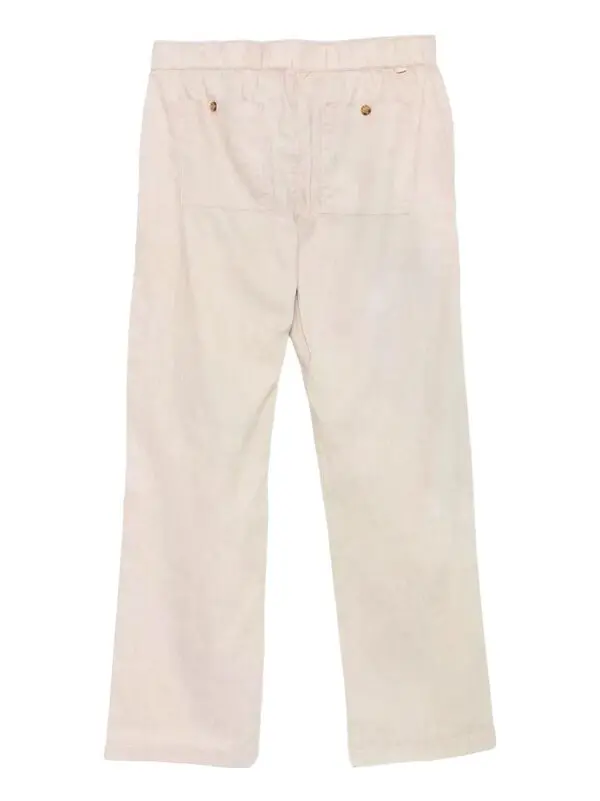 Michael Kors Drawstring Waist Trousers - Neutrals