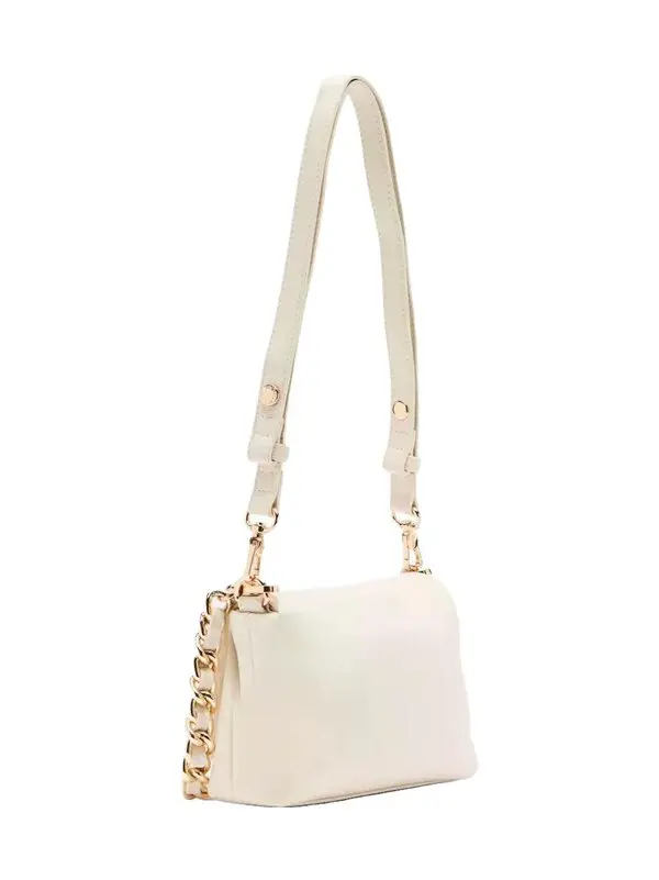 Liu Jo Small Lapuffy Monogram Shoulder Bag - Neutrals