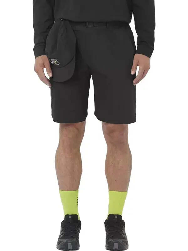 SALOMON Wayfarer 2.0 Belted Shorts - Black