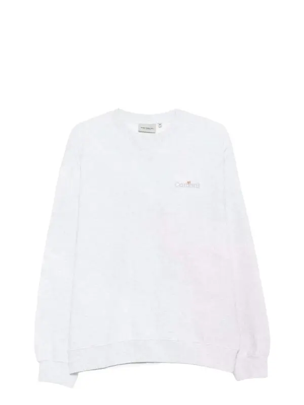 Carhartt Work In Progress Logo-embroidered Sweatshirt - Grey