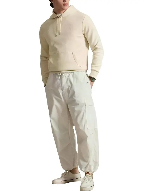 Polo Ralph Lauren Embroidered-logo Hoodie - Neutrals