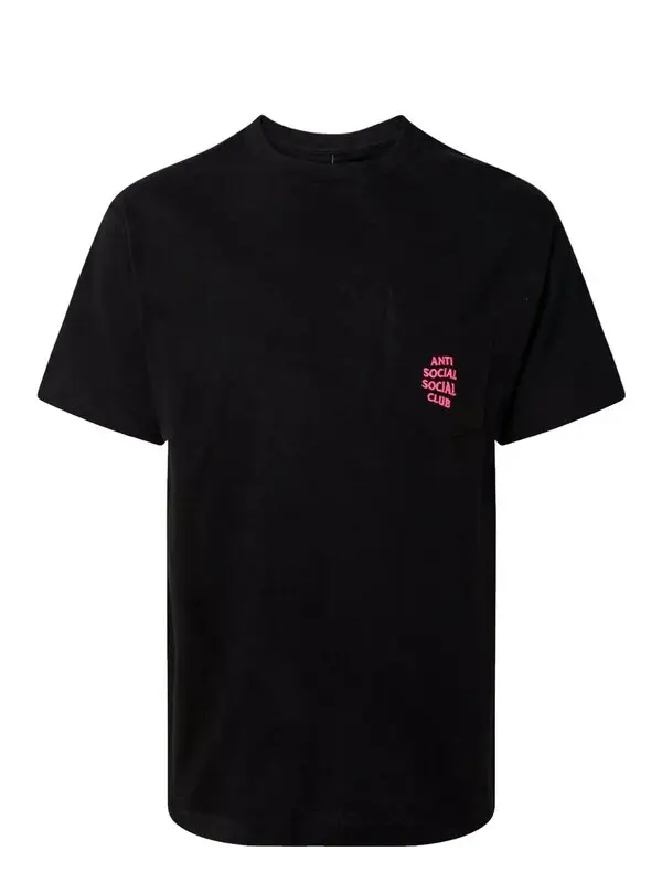 ANTI SOCIAL SOCIAL CLUB Cross My Heart Pocket T-shirt - Black