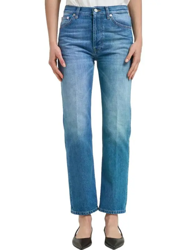 DONDUP Icon Faded Effect Jeans - Blue