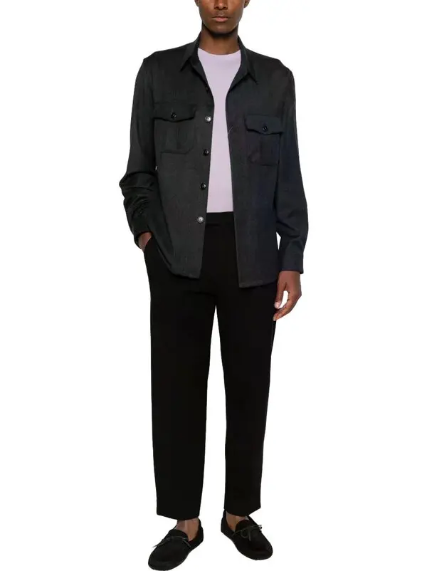 Canali Long-sleeves Jacket - Grey