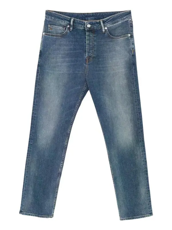 NINE:INTHE:MORNING Asthor Belt-loops Jeans - Blue