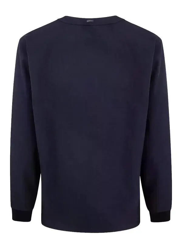 Herno V-neck Button-up Cardigan - Blue