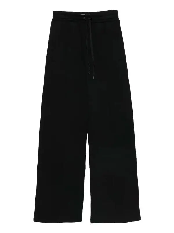 Iceberg Drawstring Track Pants - Black