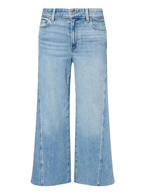 Paige Vanessa Twist Raw-hem Stretch-denim Jeans - Explorer
