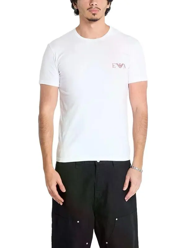 EA7 Crew-neck T-shirt - White