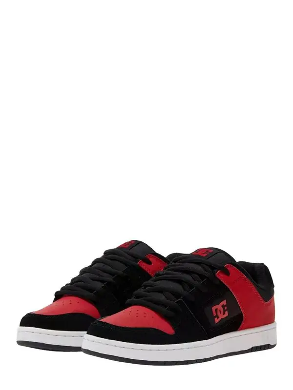 DC SHOES Manteca 4 Panelled Logo-print Sneakers - Black