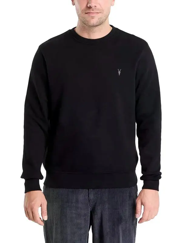 ALLSAINTS Logo-embroidered Sweatshirt - Black